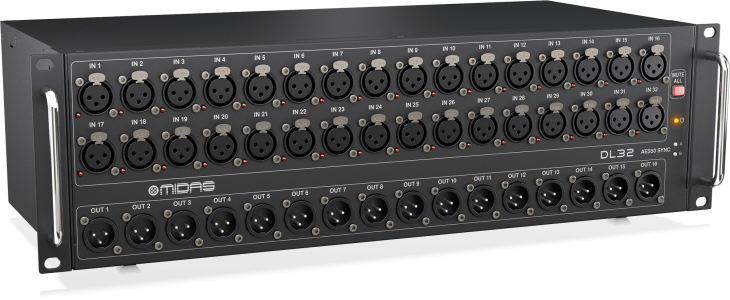 DL32 Midas Stage Box digital